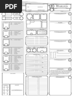 D&D 5E Rogue Character Sheet | PDF | Role Playing Games | Gaming