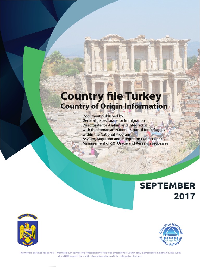 Country File Turkey: Country of Origin Information | PDF | Turkey ...