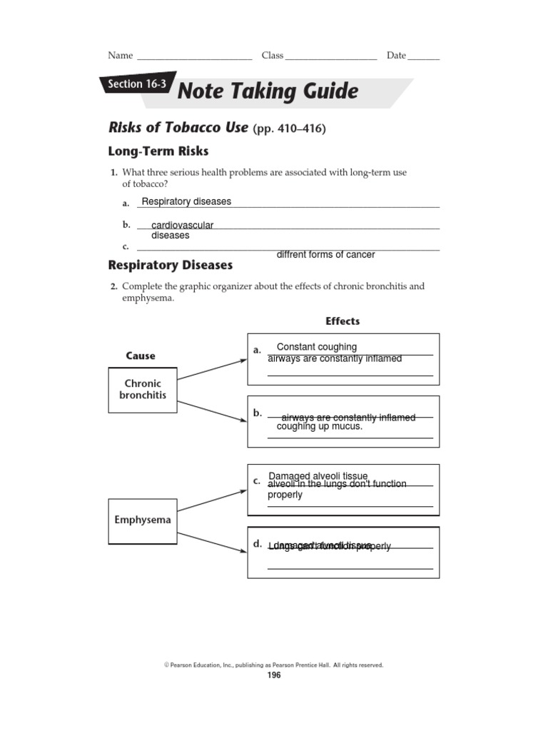 Note Guide | PDF | Tobacco Smoking | Addiction
