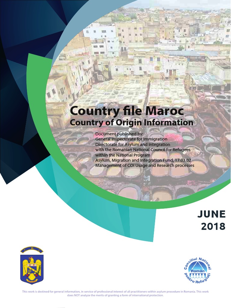 Country File Maroc: Country of Origin Information | PDF | Morocco ...
