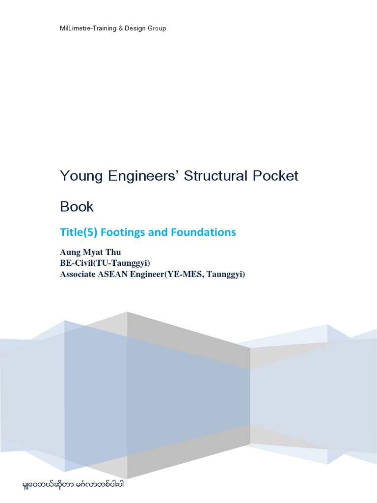 Young Engineers' Structural Pocket Book | PDF | Foundation (Engineering ...