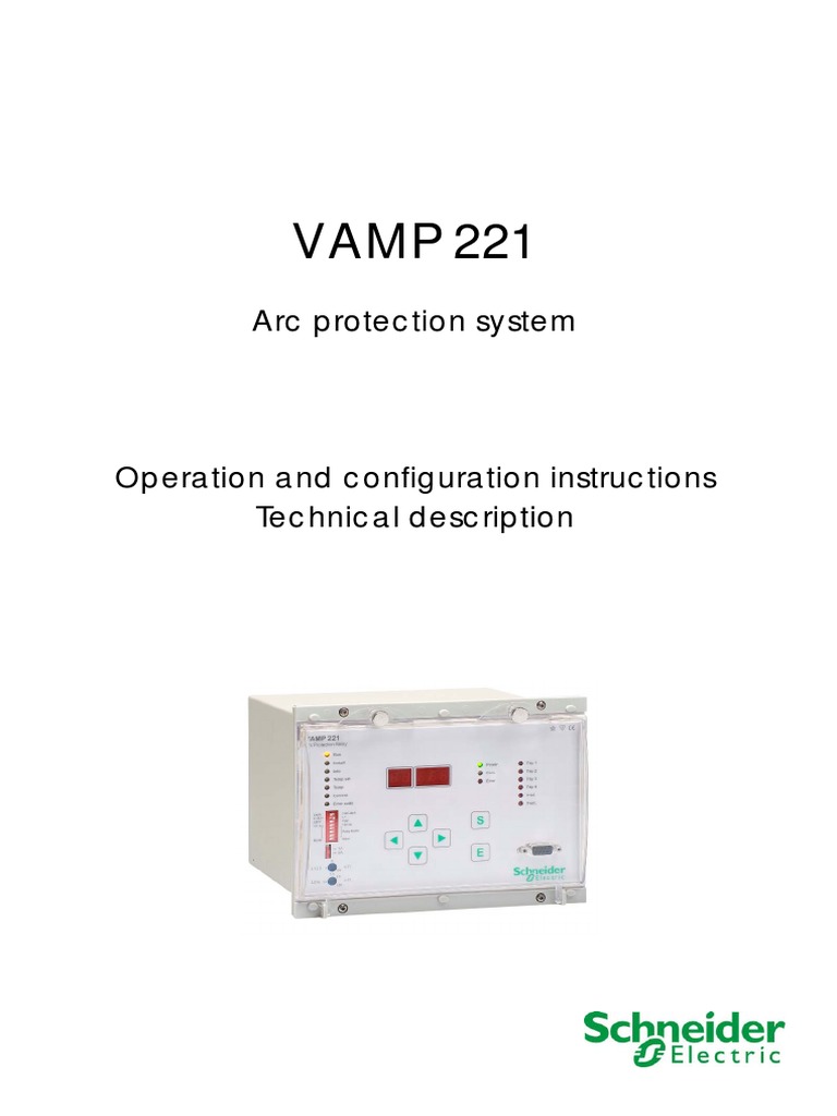 VAMP221 OperationConfigurationInstructions | PDF | Electrical Connector ...