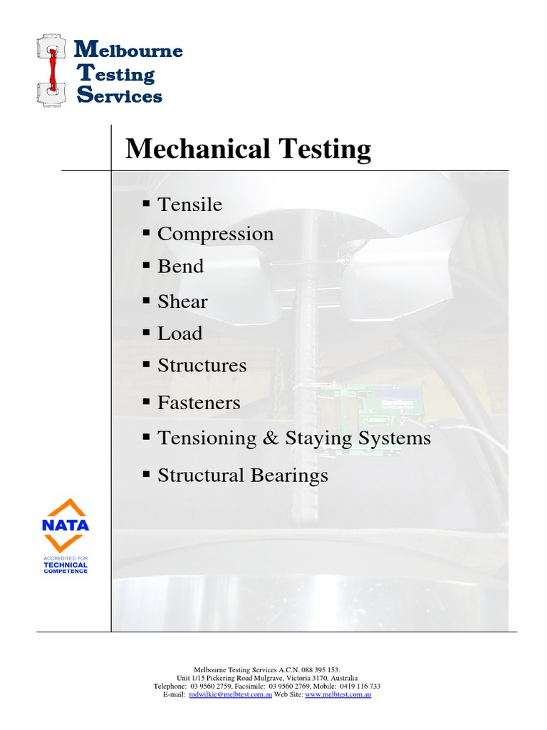 Grating Test Report | PDF | Deformation (Engineering) | Applied And ...