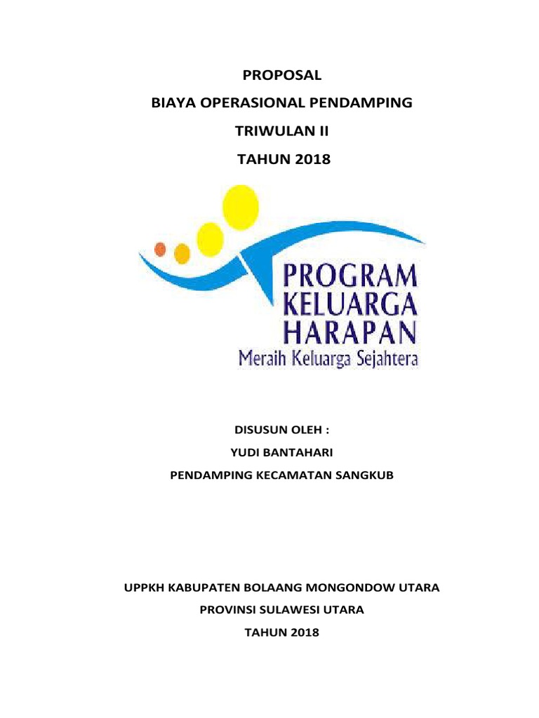 Cover Laporan BOP | PDF