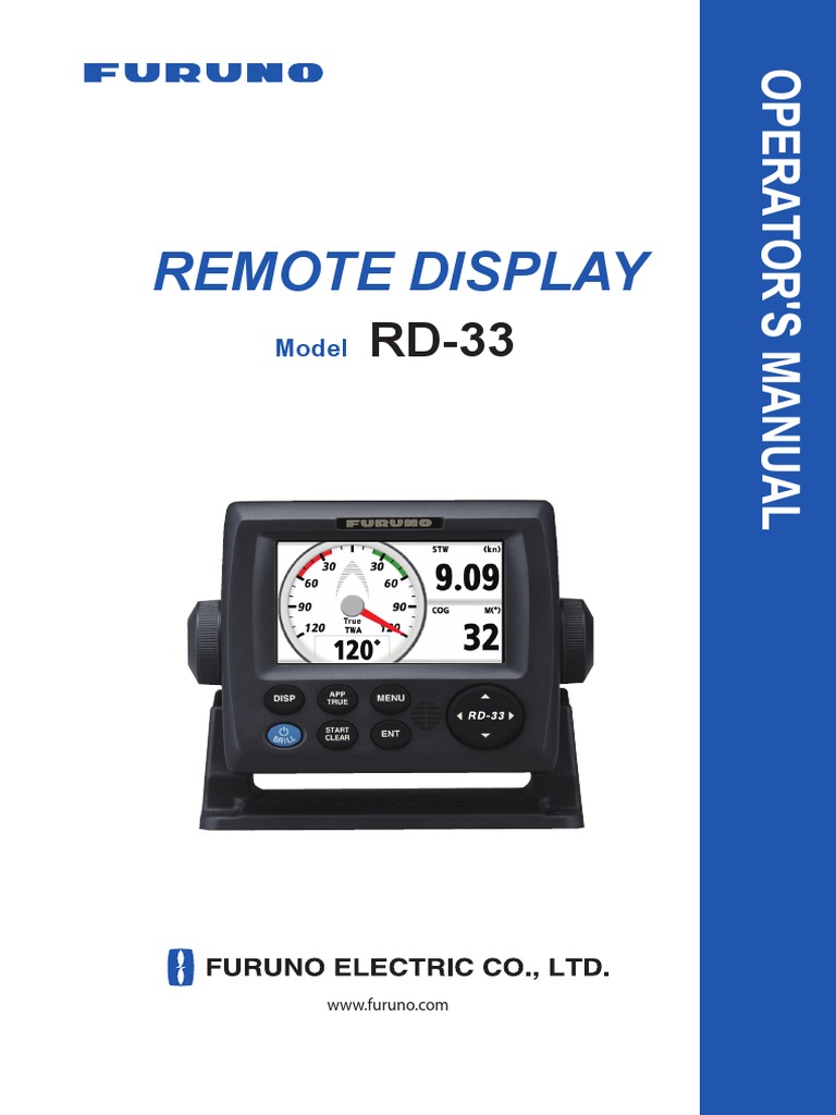 rd33 Operators Manual Ver e PDF | PDF | Nature