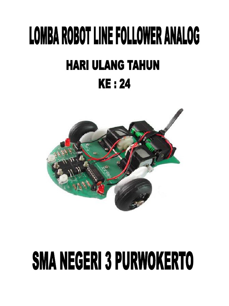 Peraturan Lomba Robot Line Follower Analog PDF | PDF