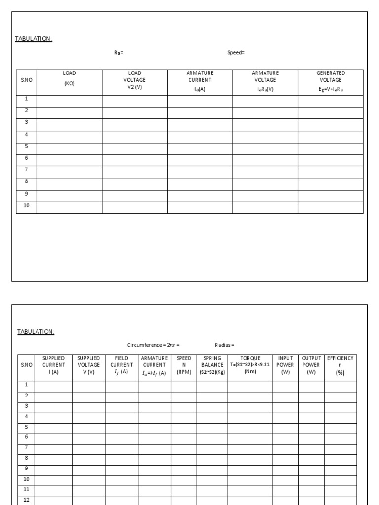 Electrical Efficiency Analysis | PDF