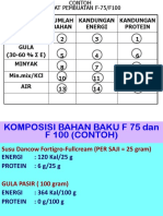 Resep Formula F-75 dan F-100 | PDF