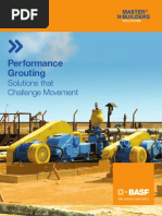 Cementitious-Grout MasterFlow 718 | PDF | Concrete | Building Materials