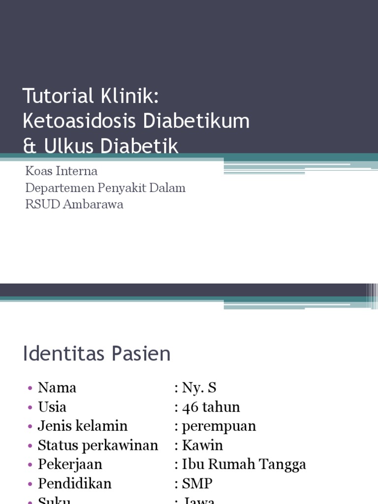 Tutorial Klinik KAD | PDF