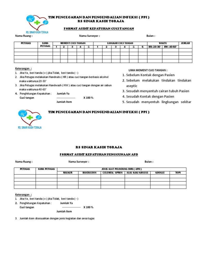Audit Kepatuhan Penggunaan APD | PDF