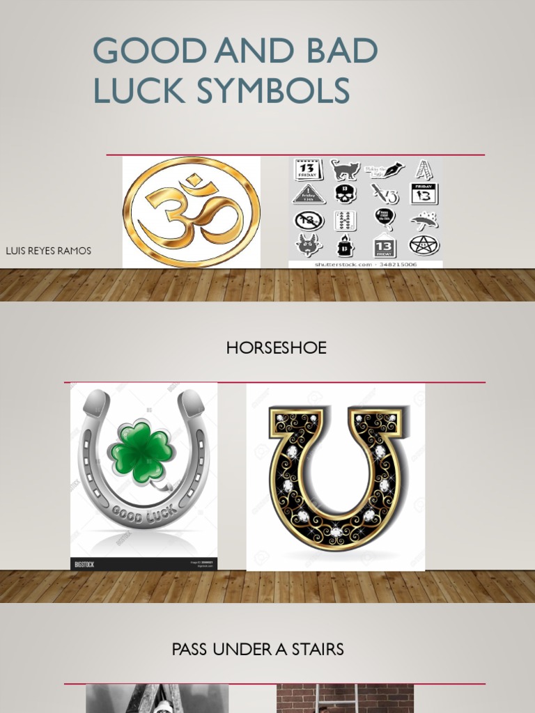Good and Bad Luck Symbols | PDF