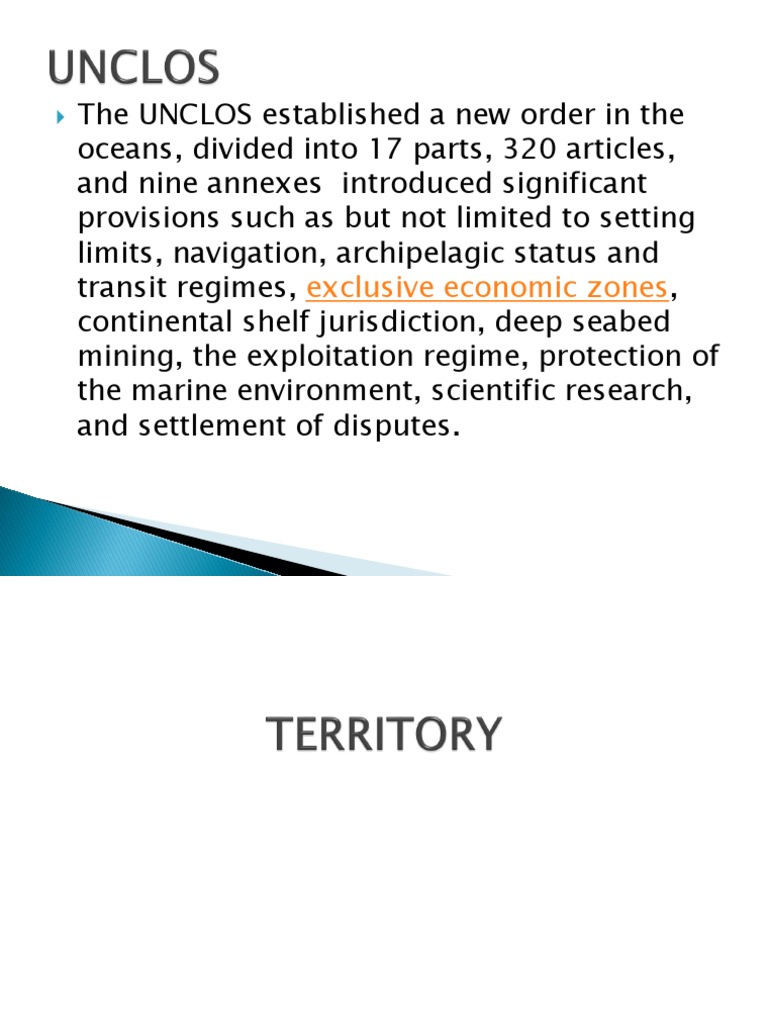UNCLOS | PDF | Territorial Waters | Oceans