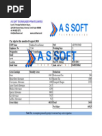 Tcs Sample Joining | PDF | Business