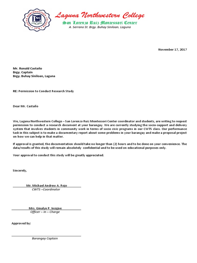 Letter CWTS | Social Institutions | Society