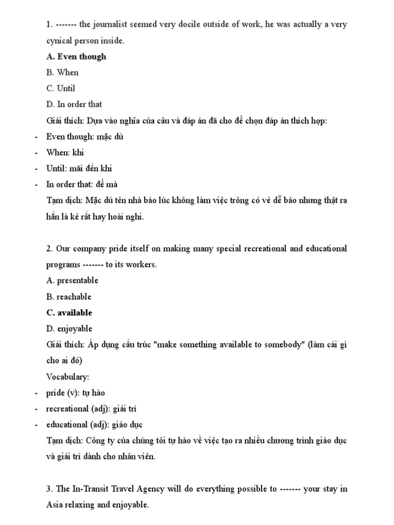 Toeic LC Script | PDF