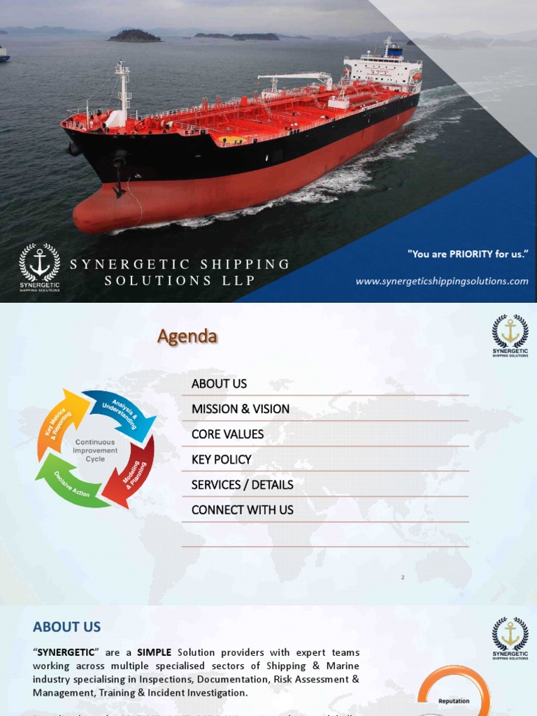 Providing World Class Shipping Solutions: An Overview of Synergetic ...