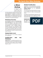 BSAC Nitrox Decompression Tables | PDF