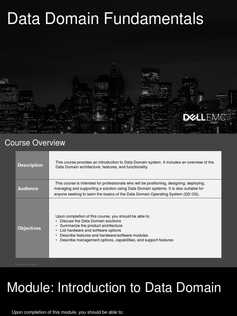 DataDomain Fundamentals 6.0 PDF PDF | PDF | Backup | Solid State Drive