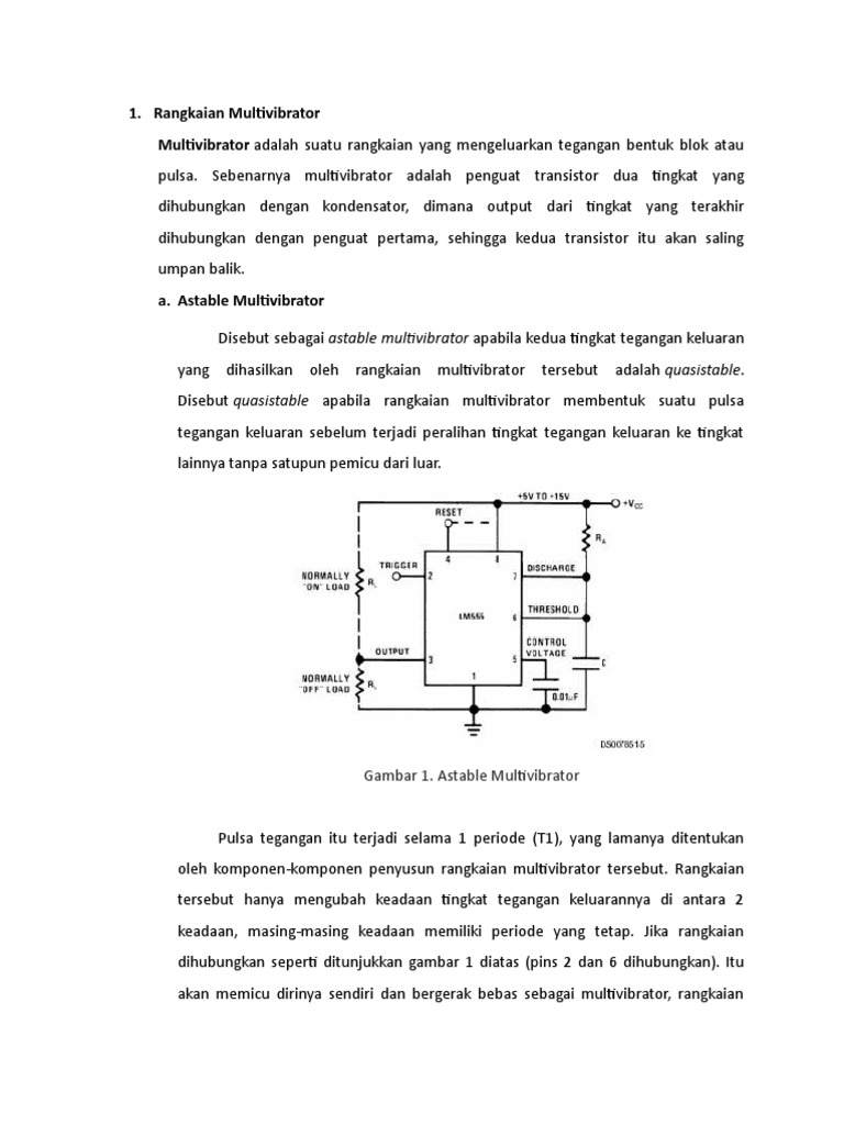 OSILATOR DAN MULTIVIBRATOR | PDF