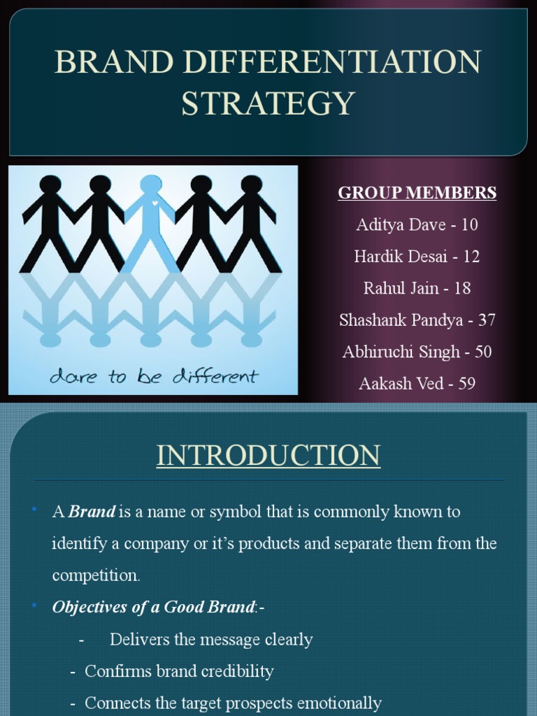 Brand Differentiation Strategy: Group Members | PDF | Coca Cola | Apple ...