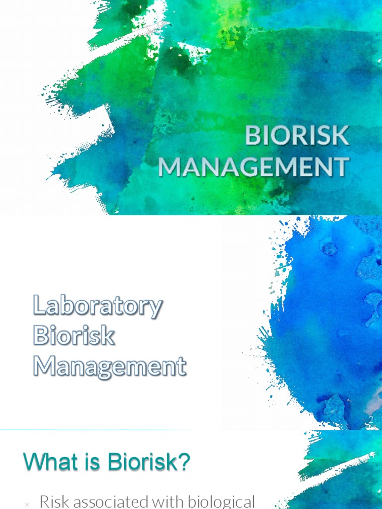 Biorisk 1 | PDF | Risk Assessment | Risk
