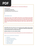 Template Cue Card MC Seminar 2020 | PDF