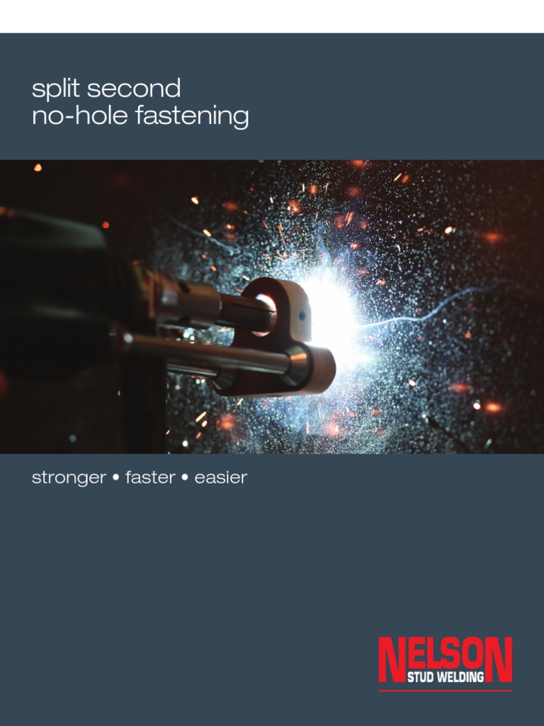 Nelson No-Hole Fastening Solutions | PDF | Welding | Construction
