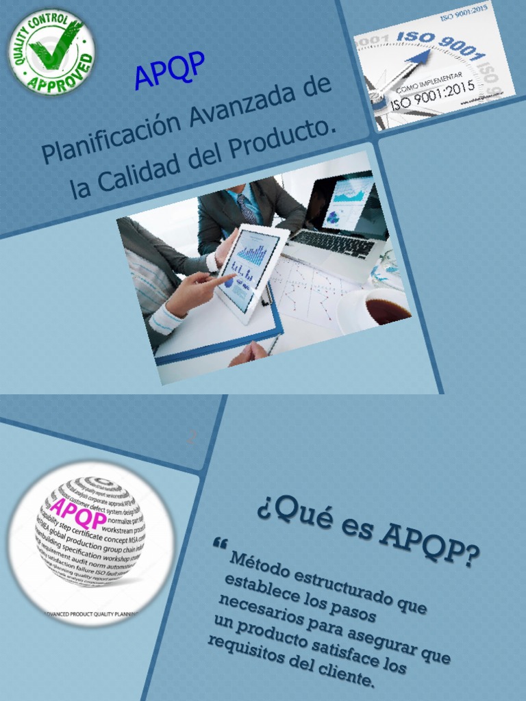APQP (Planificación Avanzada de La Calidad Del Producto)1 | Calidad ...