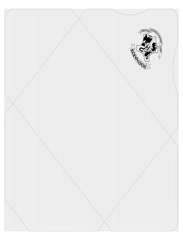 Hogwarts Envelope | PDF