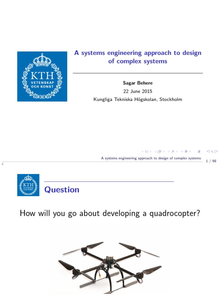 A Systems Engineering Approach To Design | PDF | Systems Engineering ...