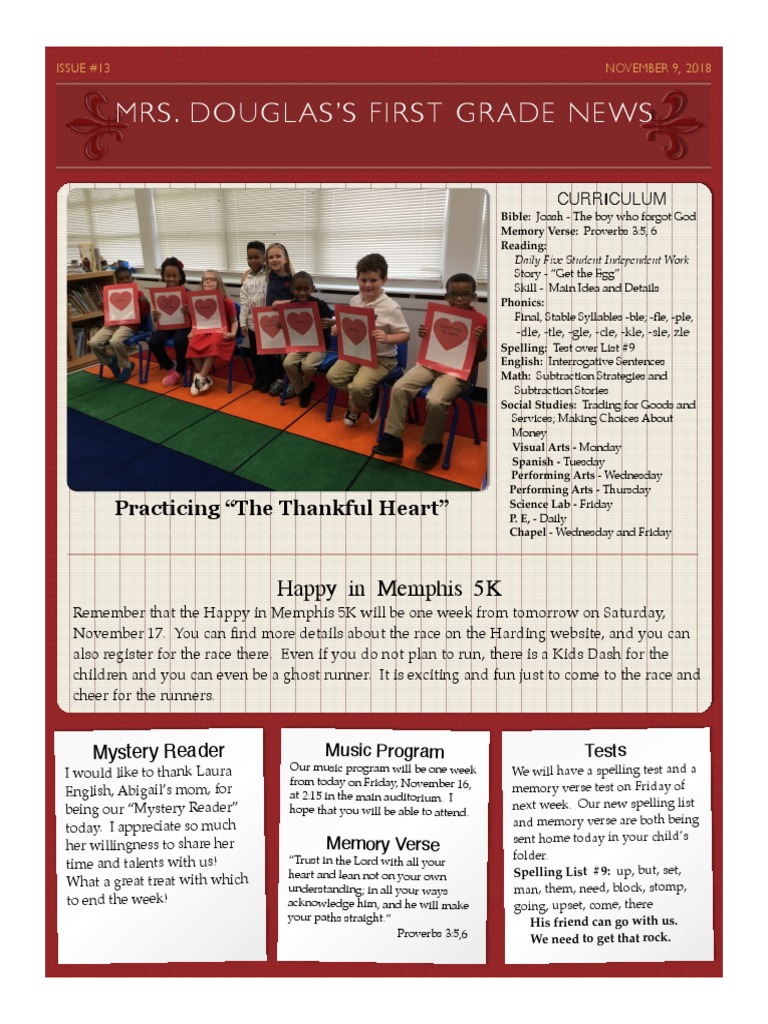11 9 Douglas Ls Newsletter | PDF | Behavior Modification