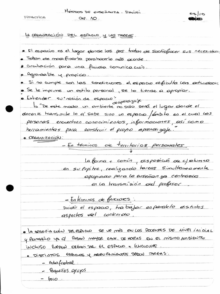 Punteo Cap 10 Davini | PDF