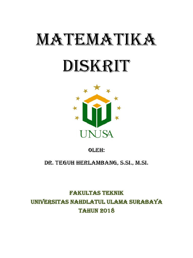 Modul Lengkap Matematika Diskrit | PDF