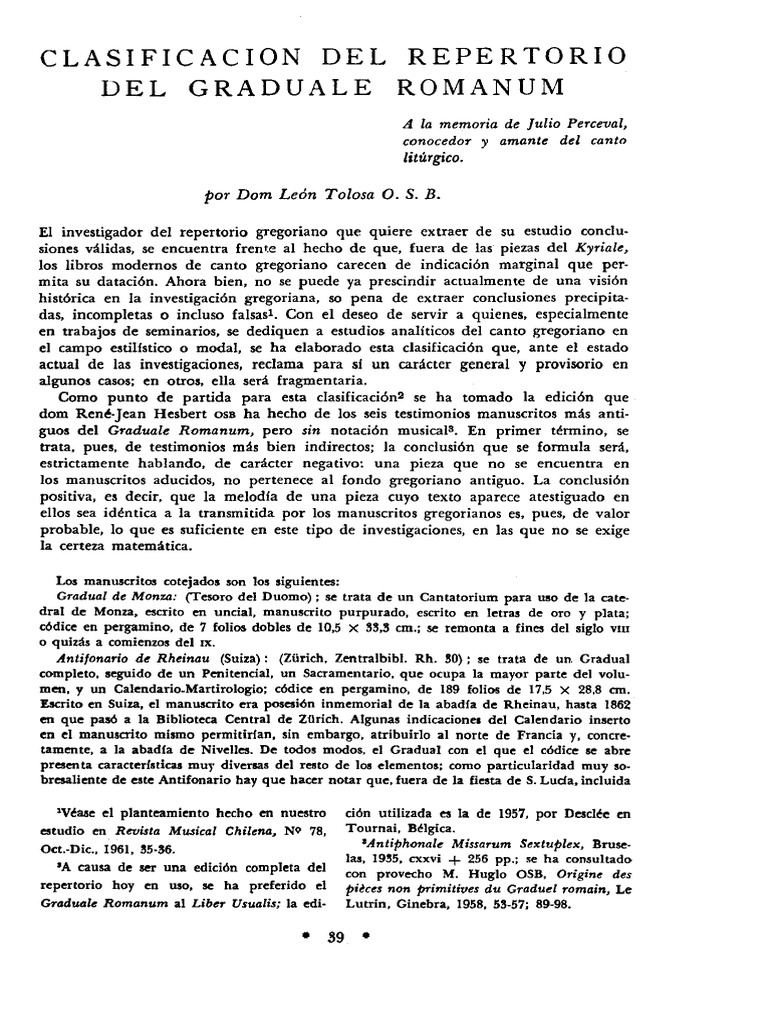 Graduale Romano PDF | PDF | Canto gregoriano | Adoración Cristiana Y ...