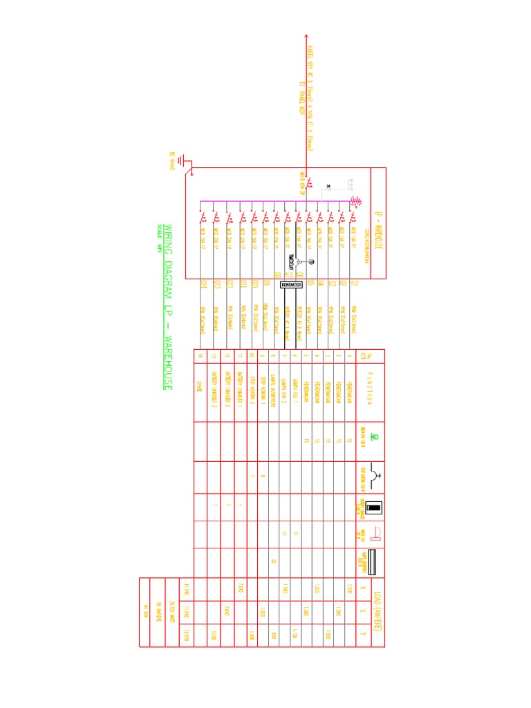 Single Line Diagram Warehouse | PDF