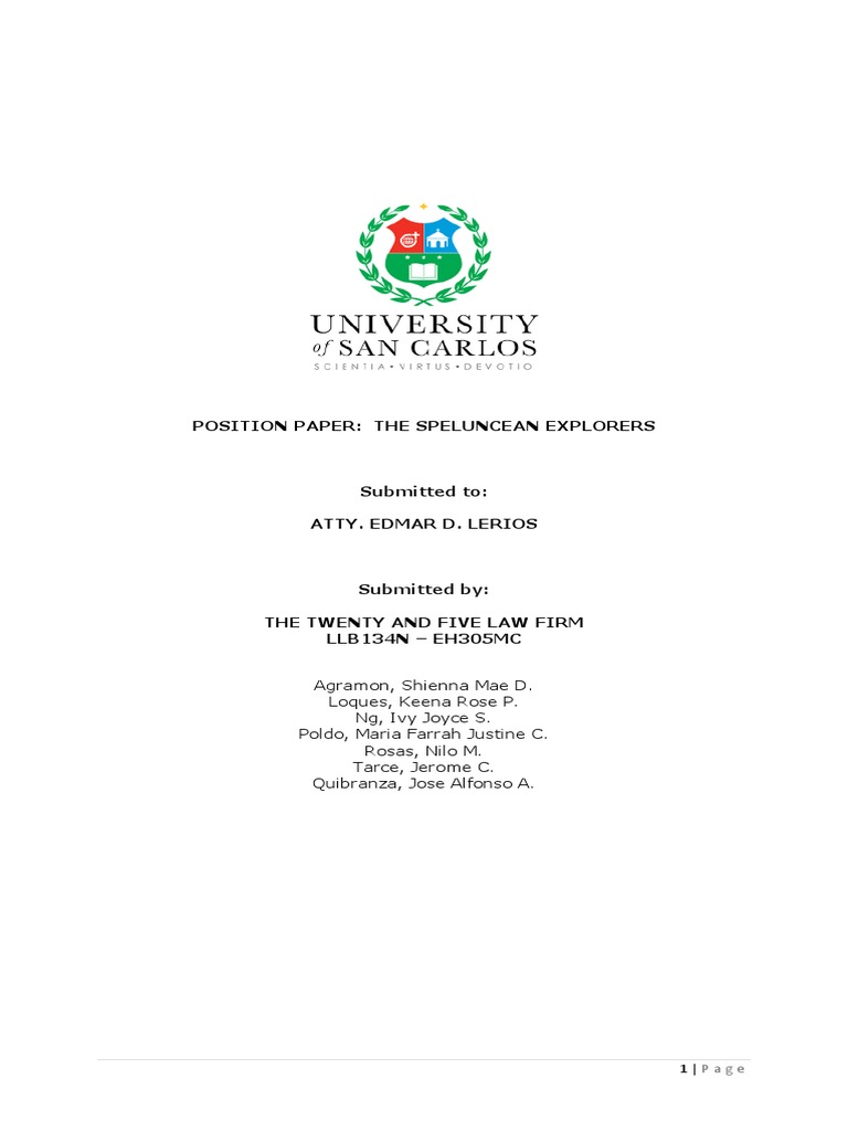 Speluncean Explorers Case Analysis | PDF | Social Contract | Crime ...