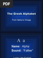 Greek Handwriting - Handwritten Greek Letters - How To Handwrite in ...