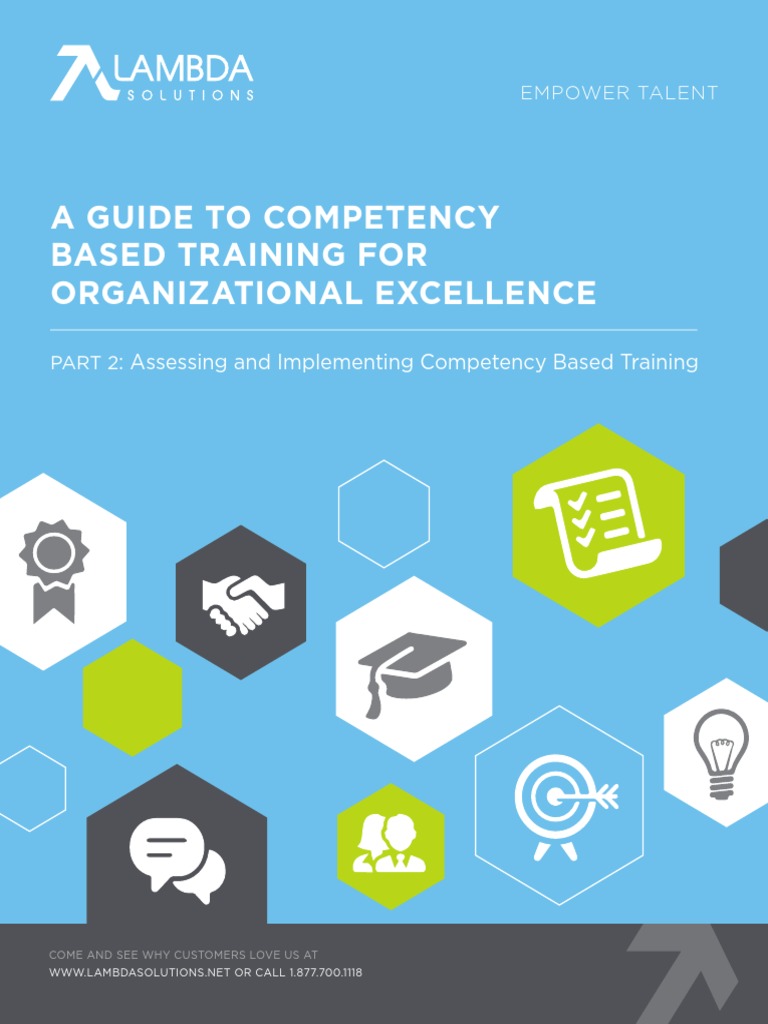 Lambda Solutions A Guide To Competency Based Training For Organizational Excellence Part 2 | PDF ...