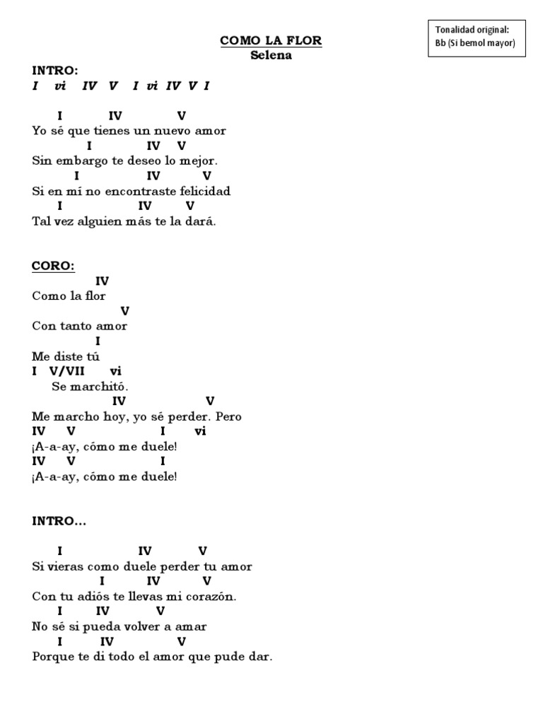 Medley Selena Acordes Por Grados | PDF | Ocio | Entretenimiento (general)