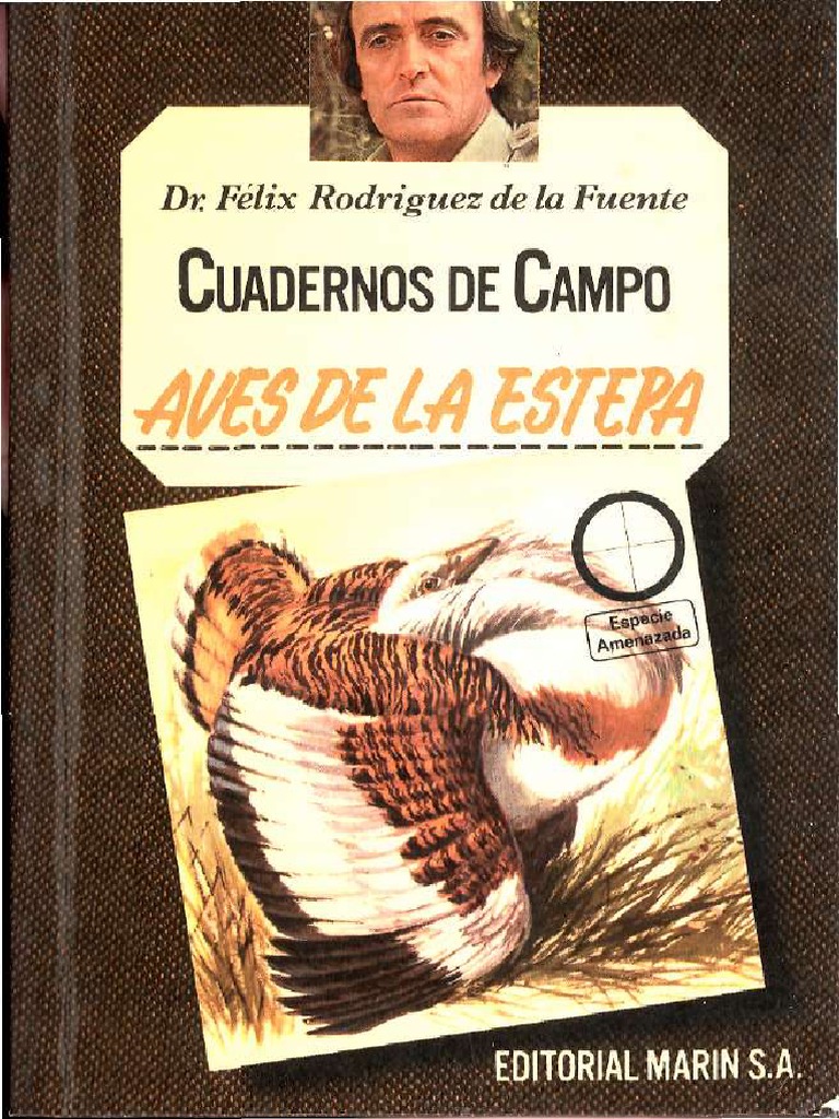 Cuadernos de Campo 12 F R de La Fuente Aves de La Estepa Marin 1978 | PDF