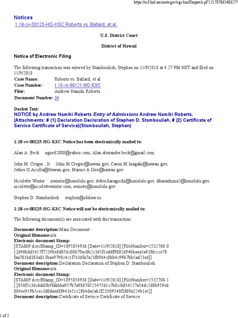 Robert Full MSJ With Exhibits and Statement | PDF | Second Amendment To ...