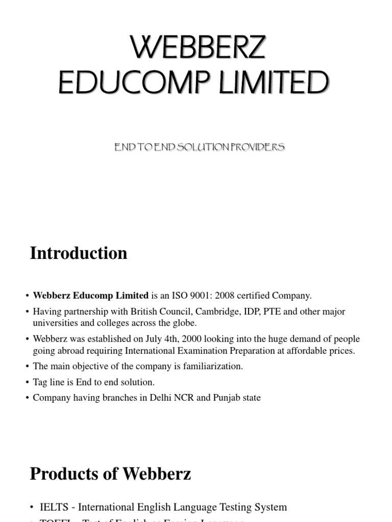 Educomp Limited | PDF | Career & Growth | Finance & Money Management