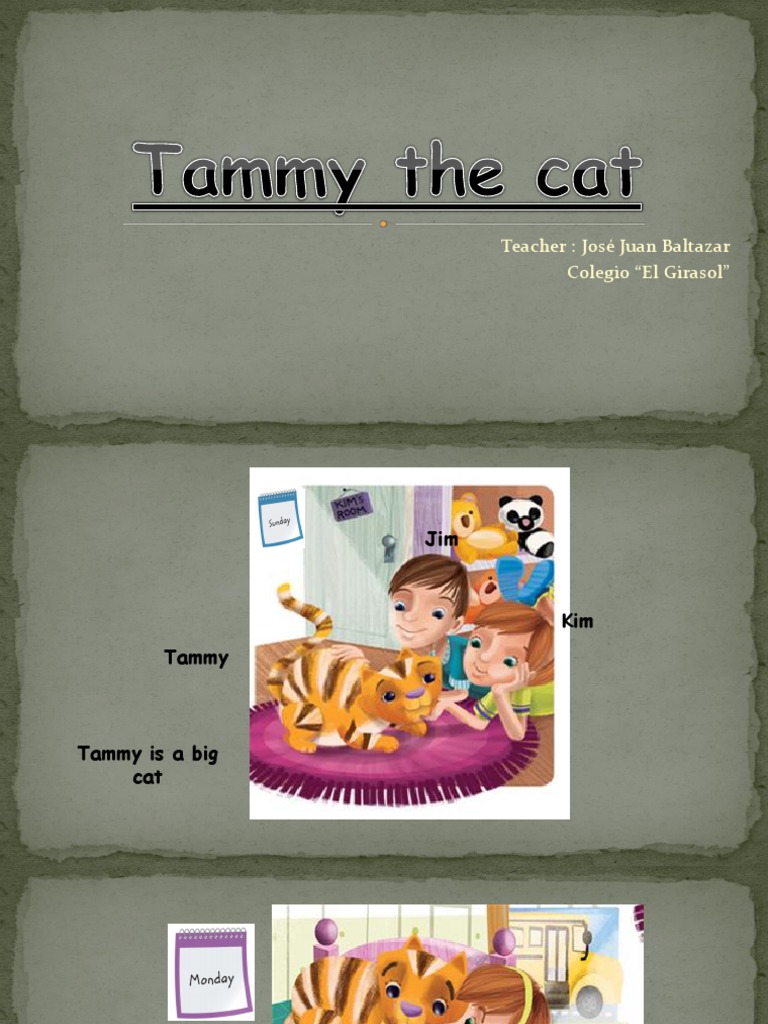Tammy The Cat 2nd-Unit 1 | PDF
