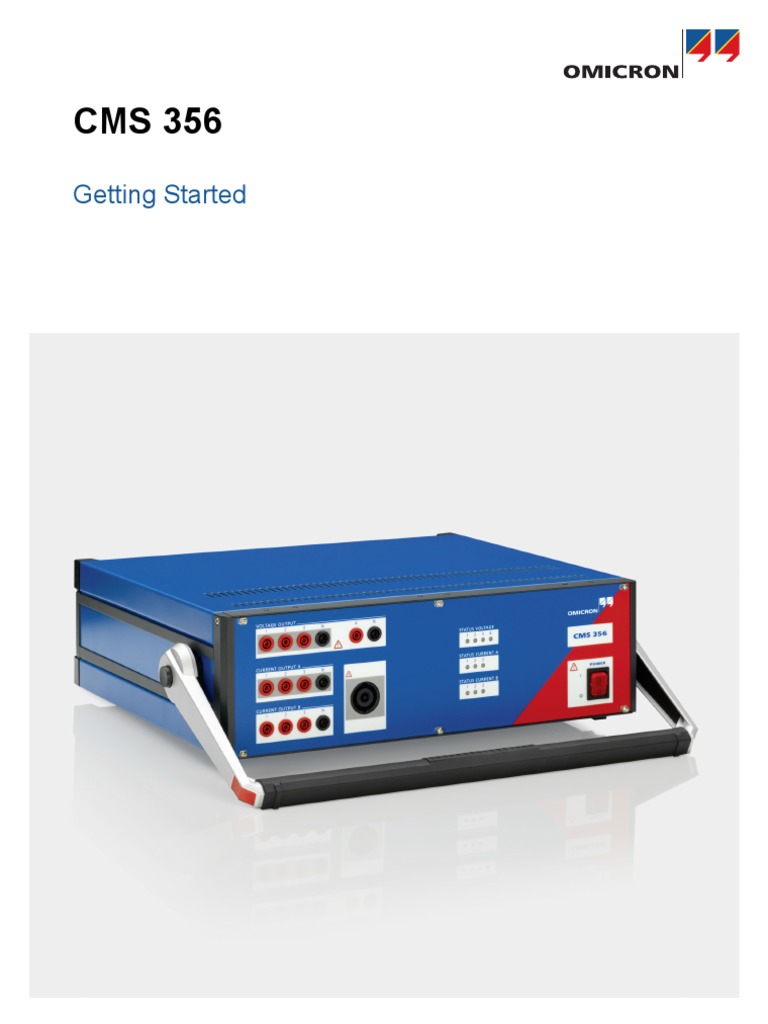 CMS 356 Getting Started ENU | PDF | Amplifier | Firewall (Computing)