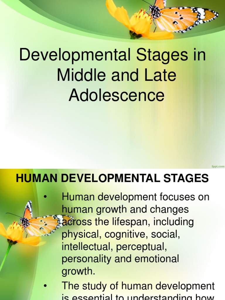 Personal Development | PDF | Developmental Psychology | Adolescence