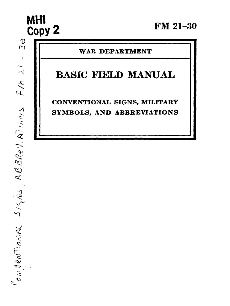 Military Symbols and Abbreviations PDF | PDF | Company (Military Unit ...