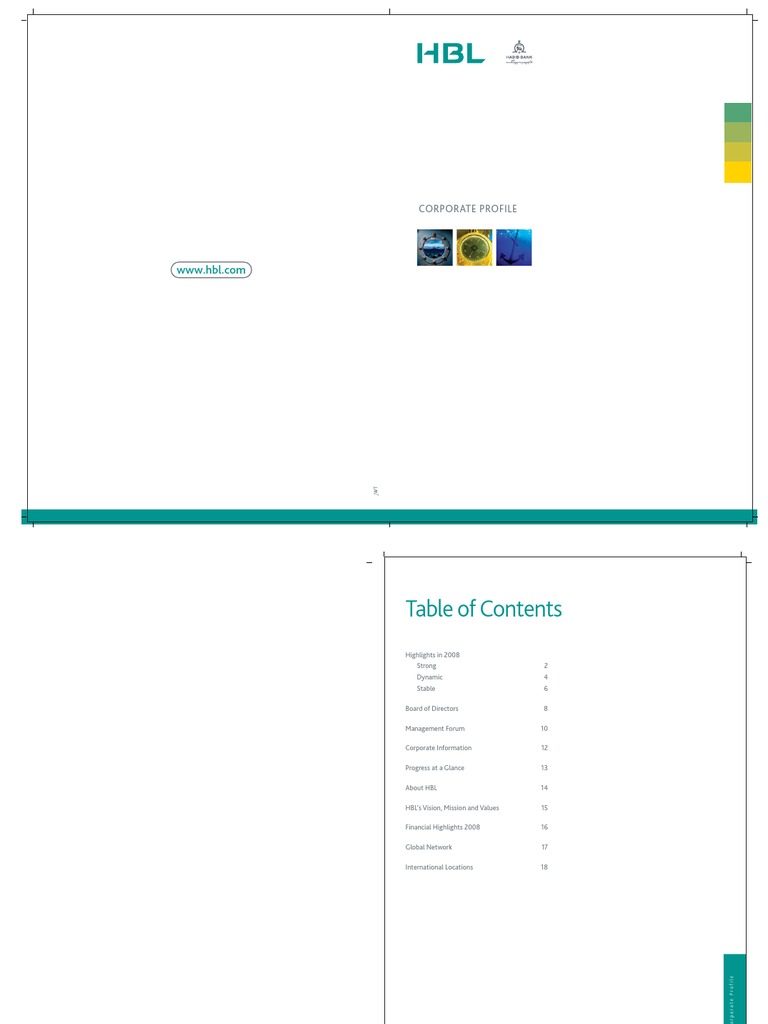 HBL | PDF | Banks | Economies