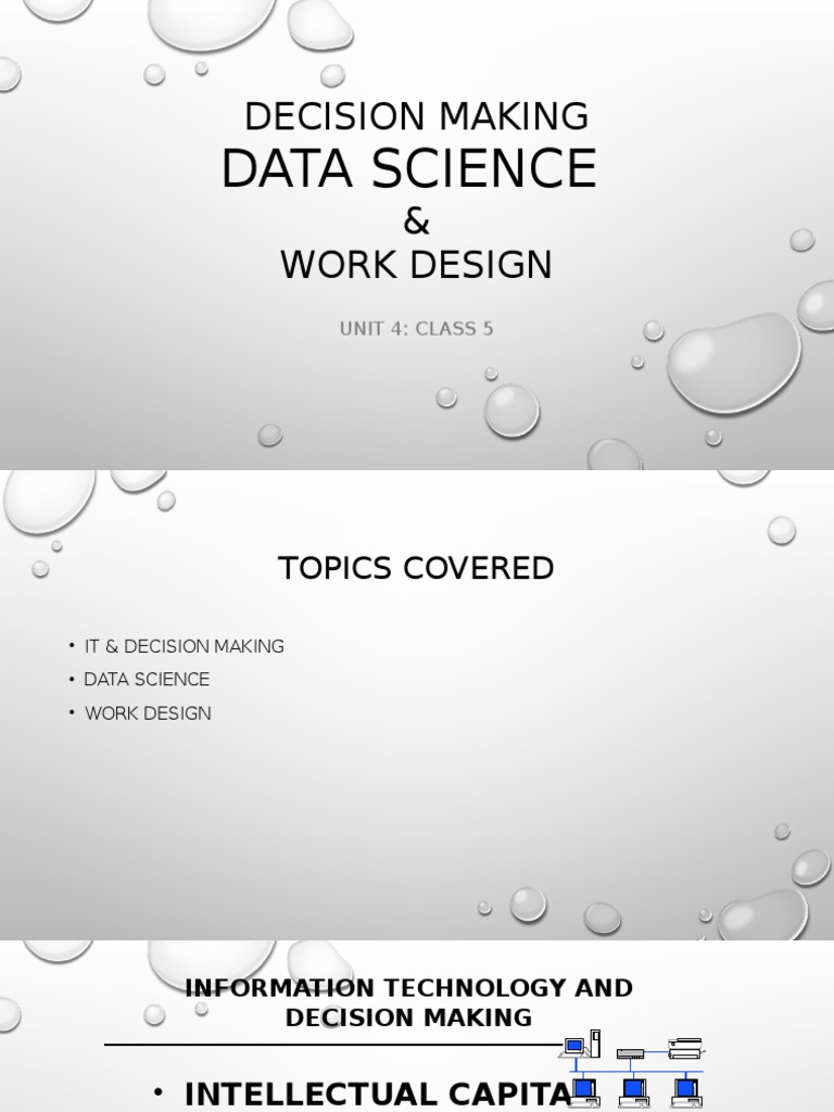 Data Science For Decision Making | PDF | Career & Growth | Computers
