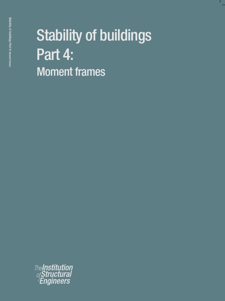 Stability of Moment Frames | PDF | Buckling | Stress (Mechanics)